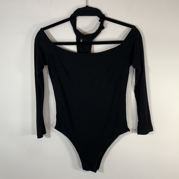 Sebowel | Tops | Sebowel Womens One Piece Cotton Blend Black Long ...